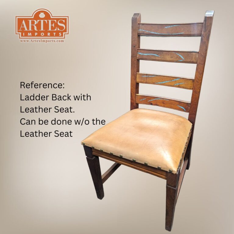 Rustic Southwest Mesquite Dining Chair - Artes Imports The Best Custom ...