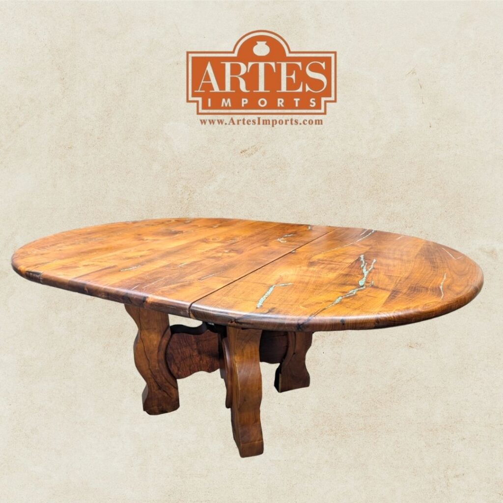 Expandable Mesquite Dining Table - Artes Imports The Best Custom ...