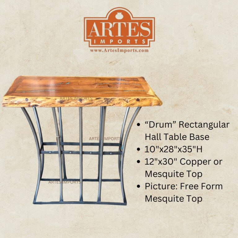Modern Rustic Side Table - Artes Imports The Best Custom Mesquite ...